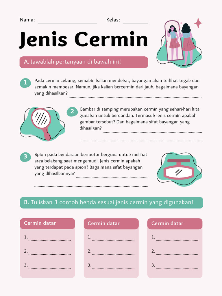 Jenis dan Contoh Cermin dalam Kehidupan | PDF
