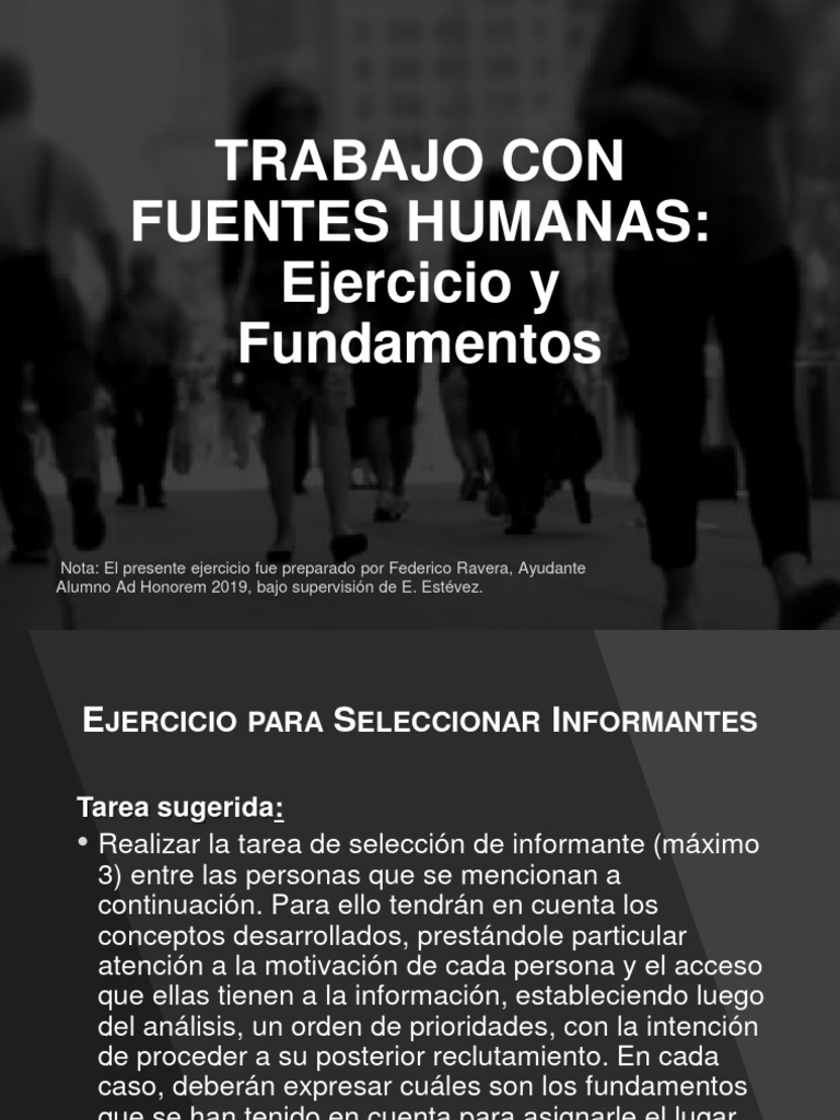 5 Anexo 5 Ejercicio TRABAJO CON FUENTES HUMANAS Version 2 X FR 1 | PDF ...