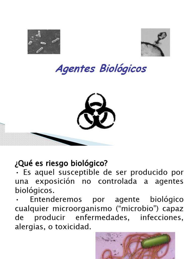 Riesgos Biológicos 2 | PDF | Infección | Microorganismo