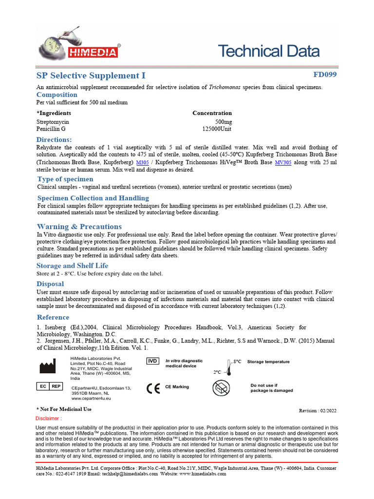 TDS FD099 V2022 | PDF