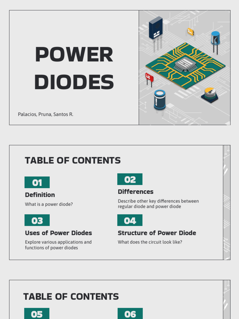 Power Diode | PDF | Diode | P–N Junction