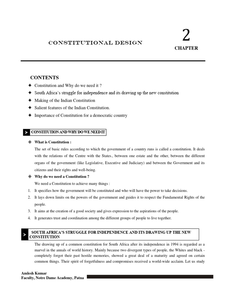 Constitutional Design | PDF | Constitution | Political Science