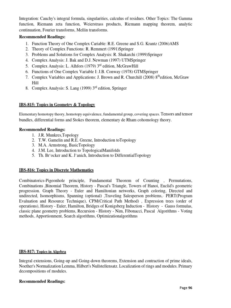 BSCMSC | PDF | Complex Analysis | Complex Number