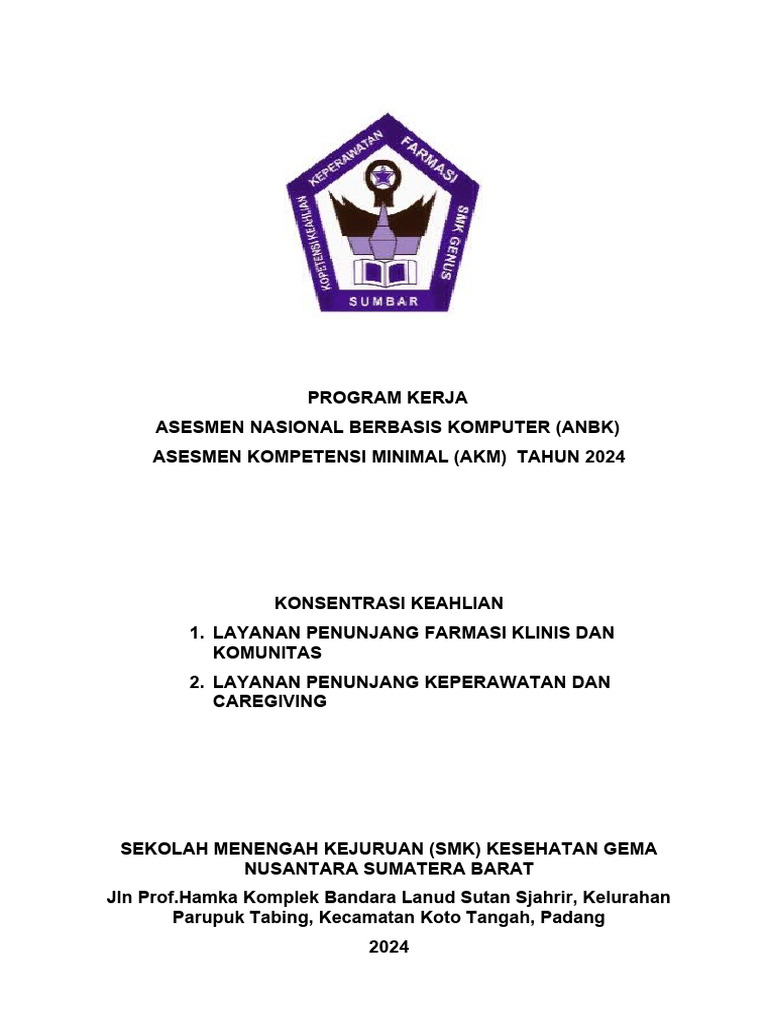 PROKER ANBK 2024 Ok | PDF