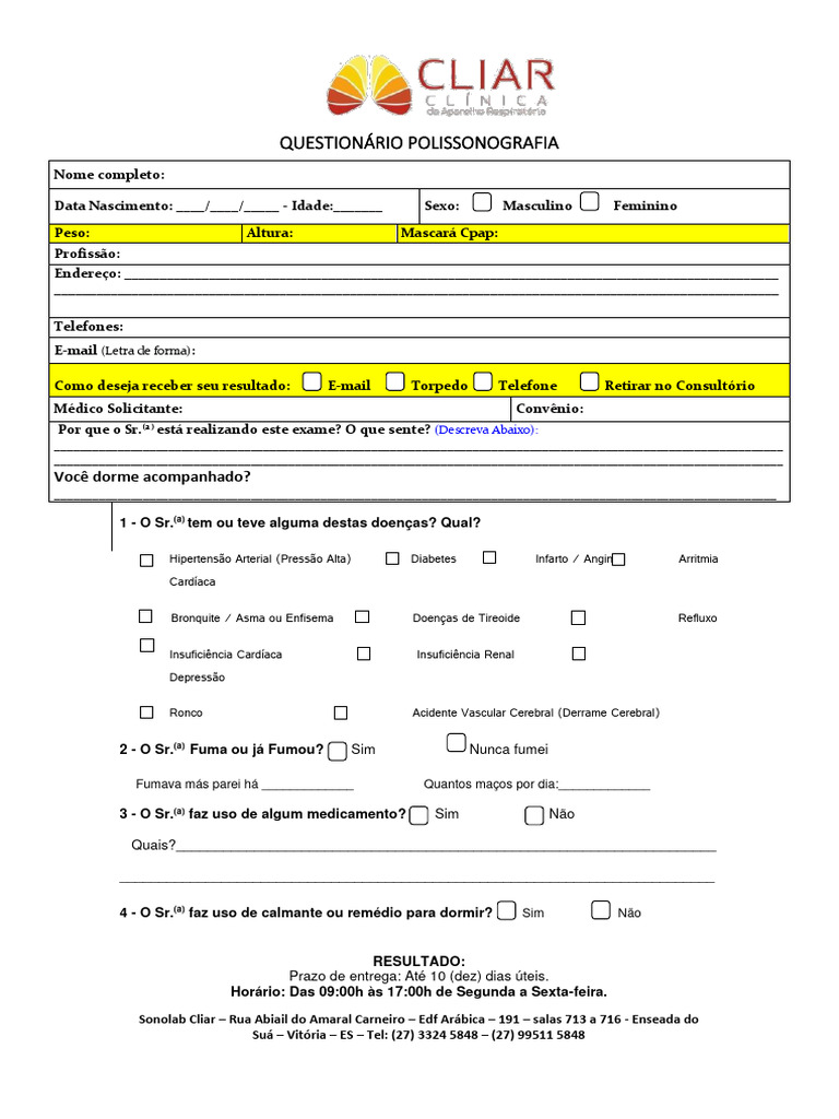 Questionario CLIAR 2024 | PDF | Insuficiência cardíaca | Hipertensão