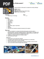 Physics of Roller Coasters | PDF | Potential Energy | Friction