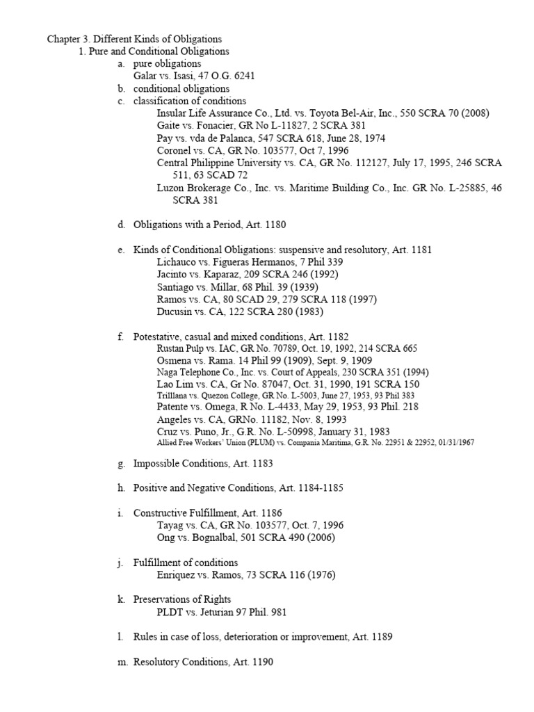 Chapter 3-4 Oblicon Syllabus | PDF | Philippines