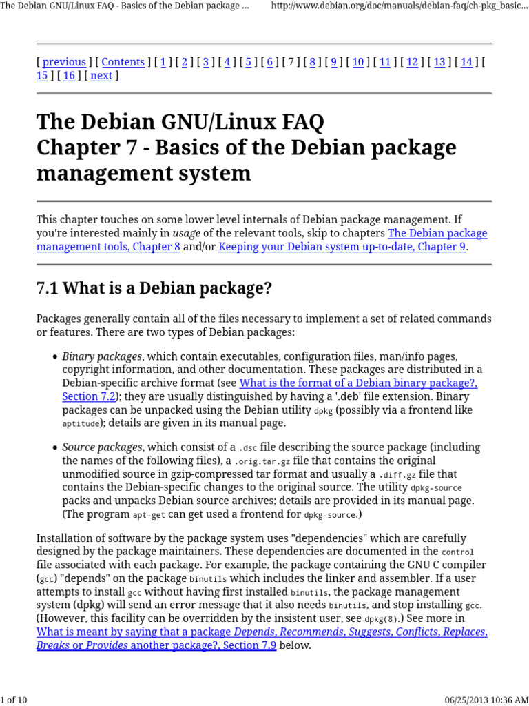 Basics-of-the-dpkg | PDF | Computer File | Linux
