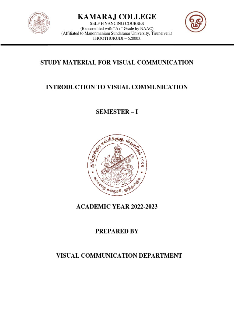 Core Introduction To Visual Communication | PDF | Communication | Graphic Design