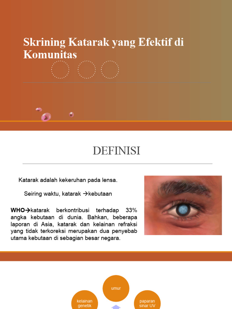 Skrining Katarak | PDF