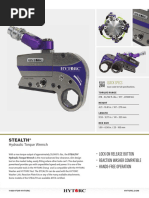 Stealth Torque Pressure Chart | PDF | Mechanical Engineering | Tools