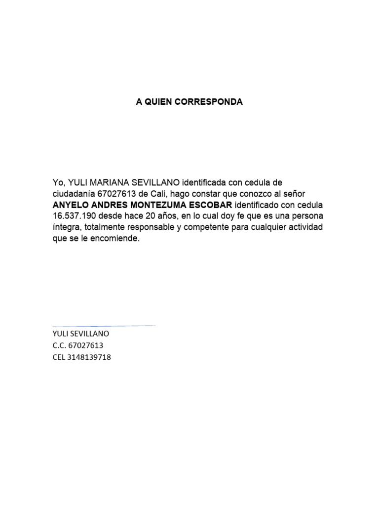 Ref Yuli | PDF | Estilo de vida