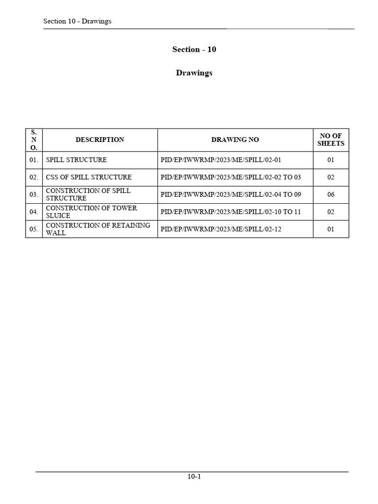 10 Section 10 - Drawing | PDF