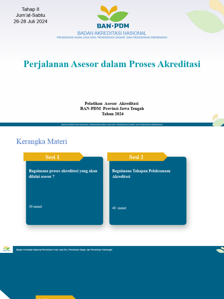 Pengantar Proses Akreditasi (Revisi) | PDF