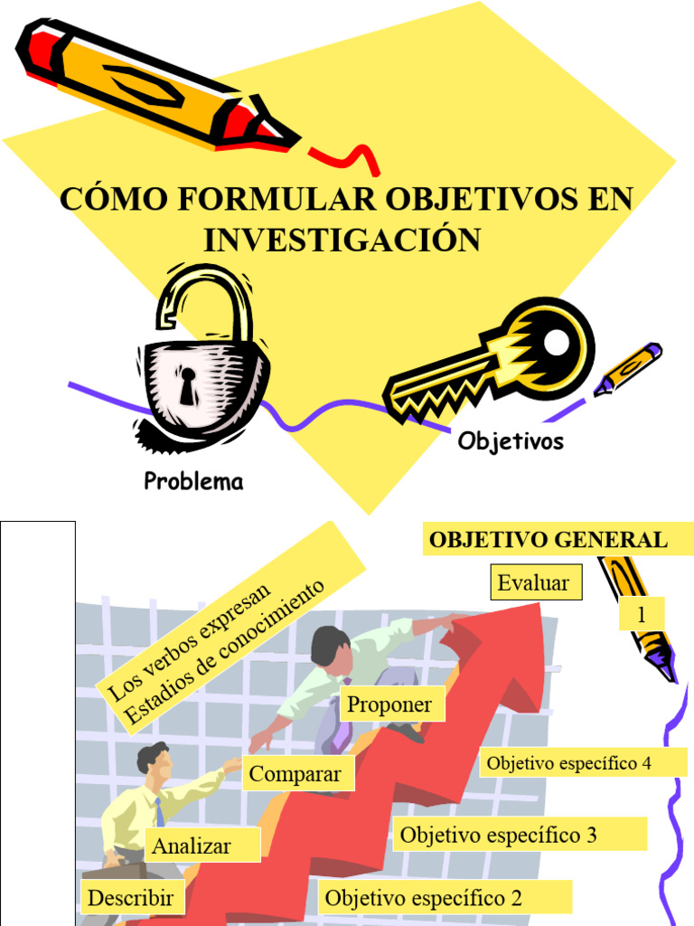 Como Formular Objetivos en Investigacion | PDF | Laboratorios