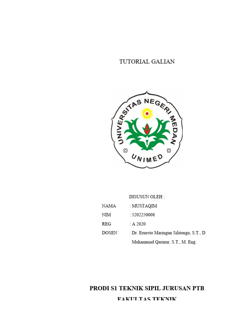 Tutorial Galian Plaxis 2D | PDF | Teknologi & Rekayasa