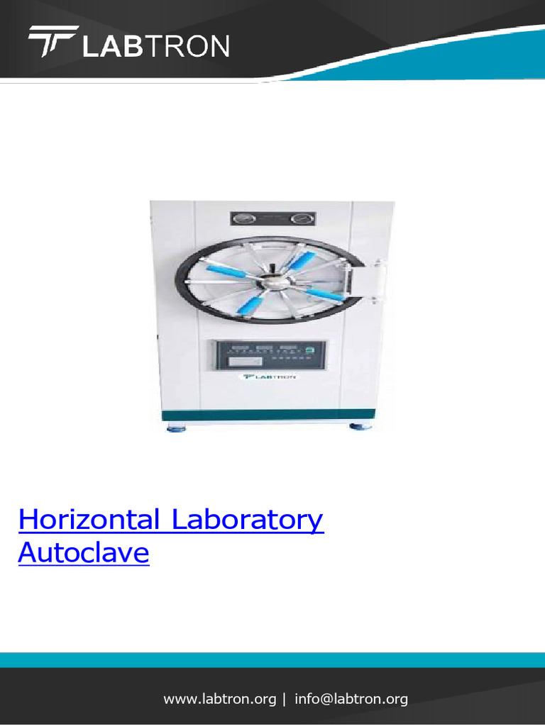 Horizontal Laboratory Autoclave H11 | PDF