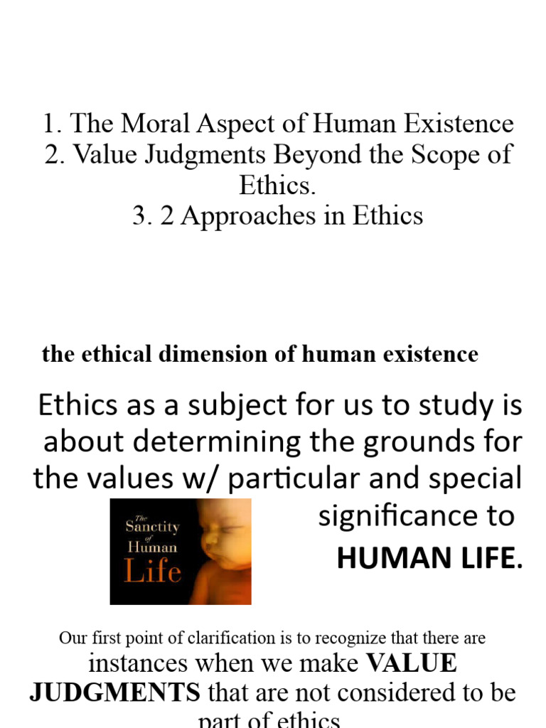 ETIC111 - Prelim Lecture Week 2 | PDF | Morality | Liberal Arts Education