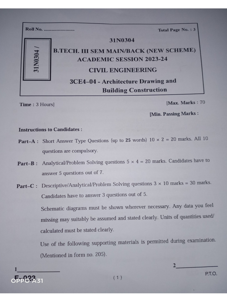 Architecture Drawing & Building Construction | PDF