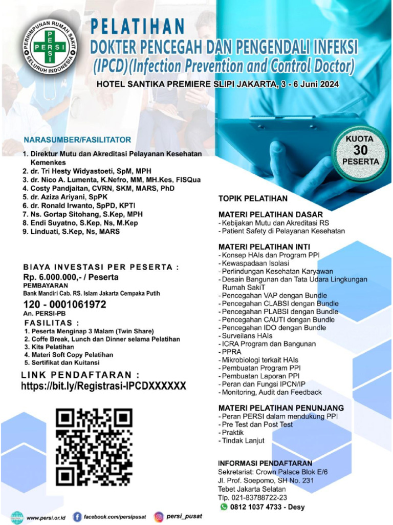 Surat Edaran Pelatihan Ipcd Juni 2024 | PDF