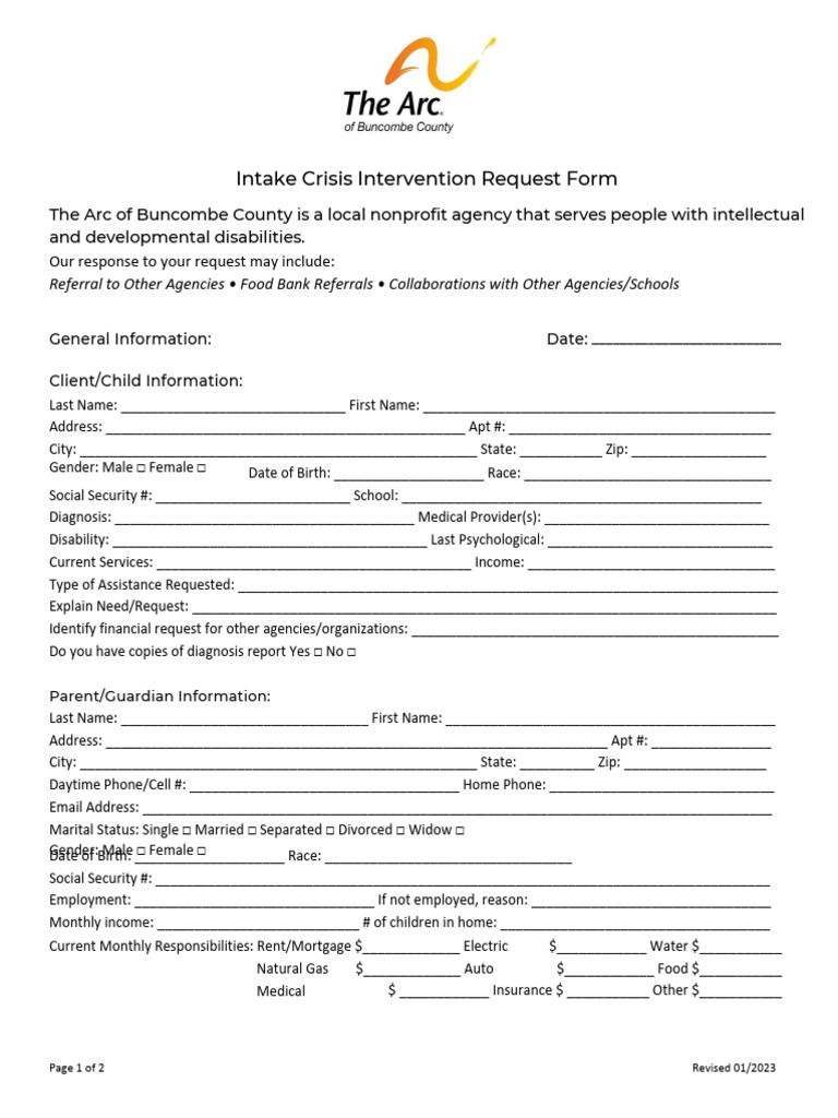 Arc Crisis Intervention Forms Jan2023.PDF 20240708 182604 0000 | PDF ...