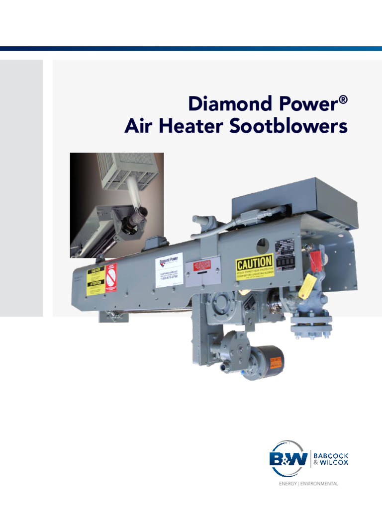 E101 3246 Air Heater Sootblower Babcock Wilcox | PDF | Boiler | Manufactured Goods