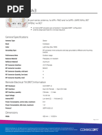 RVV-33B-R3 Sector Antenna Specs | PDF | Antenna (Radio ...
