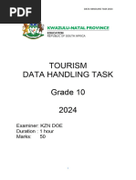 Grade 10 Data Handling QP 2024 | PDF