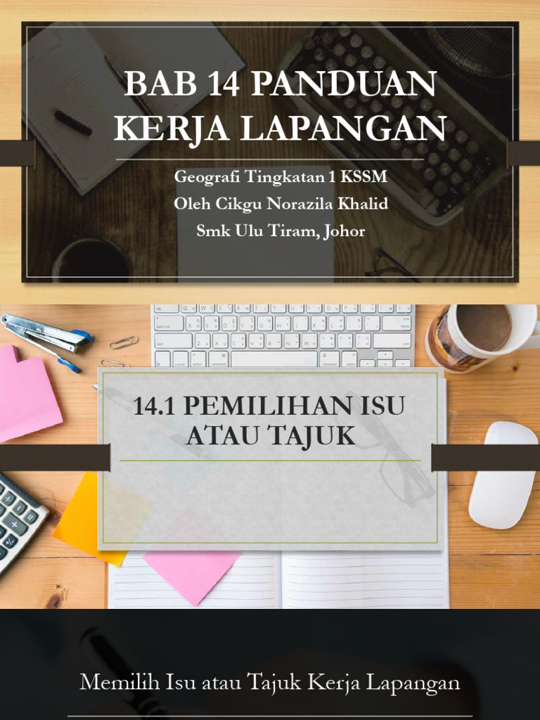 Form 1 Geografi Nota Bab 14 | PDF