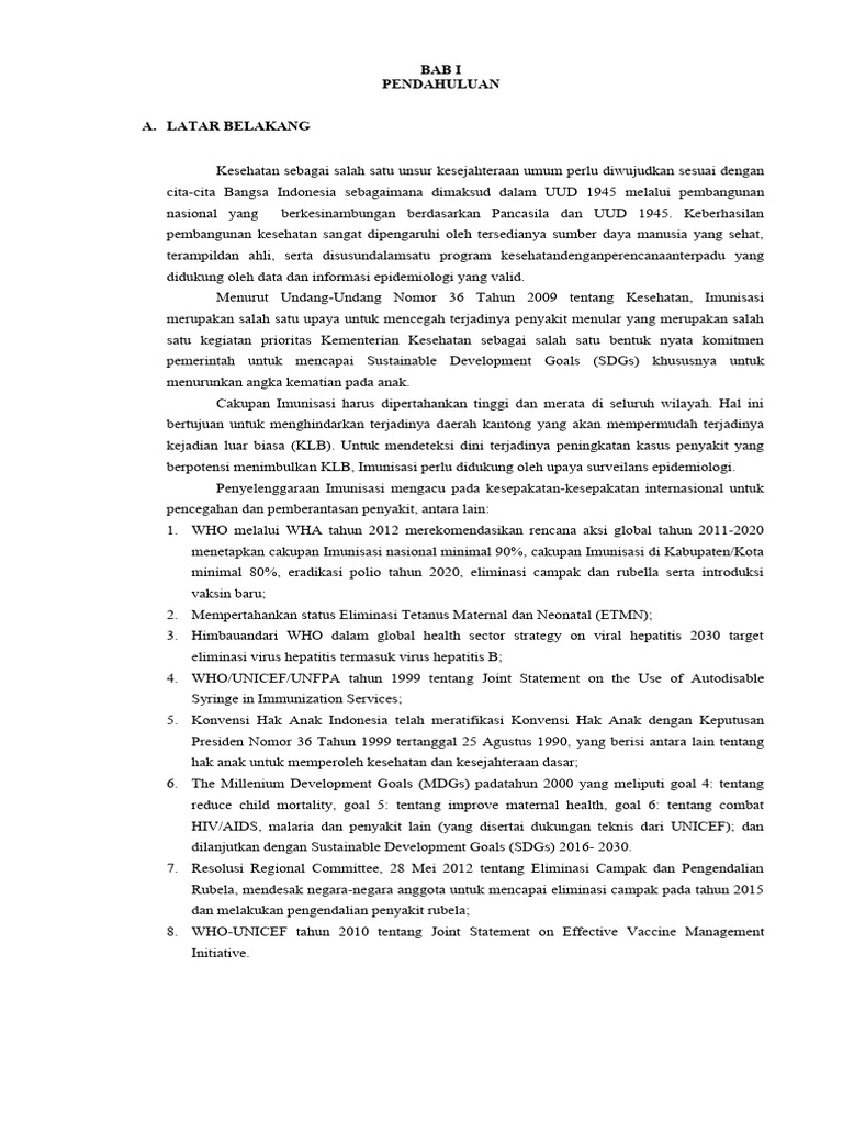 Ruk Imunisasi 2021 | PDF