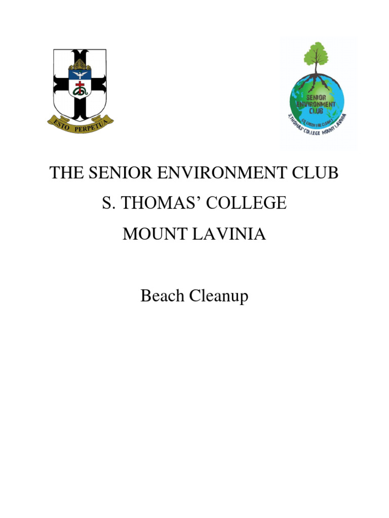Beach Cleanup '22 - Project Proposal | PDF | Career & Growth