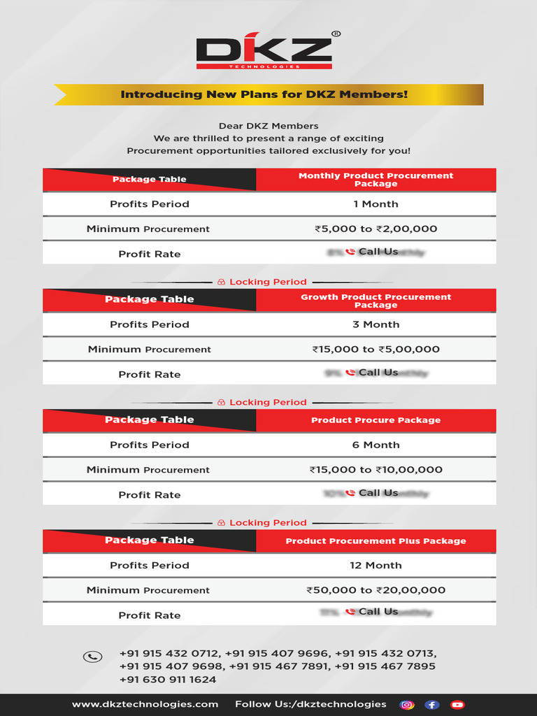 DKZ Product Purchasebrochure | PDF