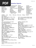 NOAA Weather Acronyms and Abbreviations | PDF | Thunderstorm | Tornadoes