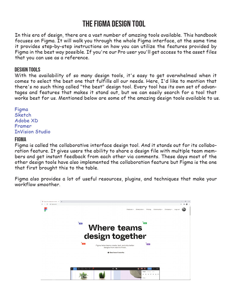 1 The Figma Design Tool - Figma Handbook - Design+Code | PDF | Page ... 1 The Figma Design Tool - Figma Handbook - Design+Code | PDF | Page ...