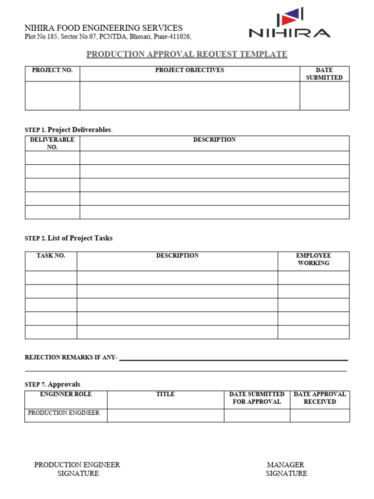 IC Project Approval Request 11360 - WORD | PDF