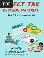 GST Handwritten Notes by CA Krishan Kumar Sir | PDF