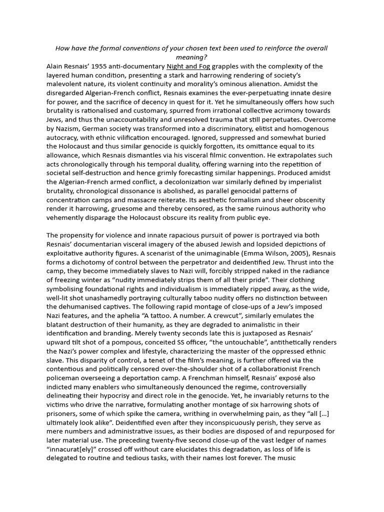 HL Essay Final Submission | PDF