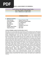 Modul Ajar Persamaan Garis Lurus | PDF