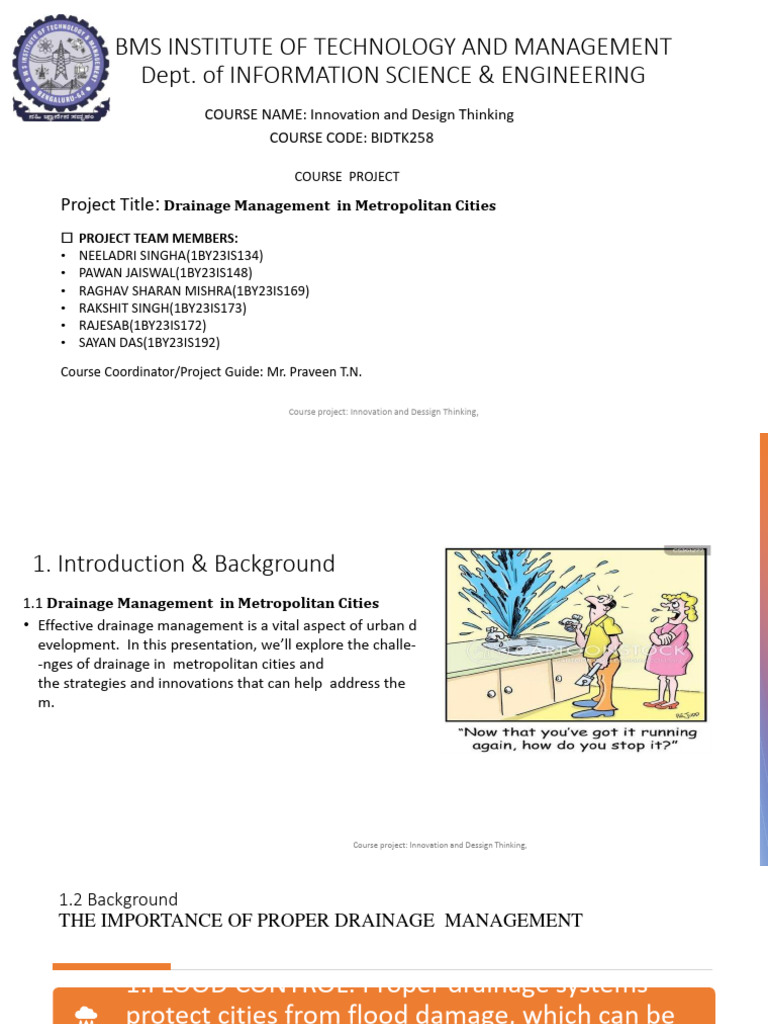IDT Project | PDF | Stormwater | Surface Runoff