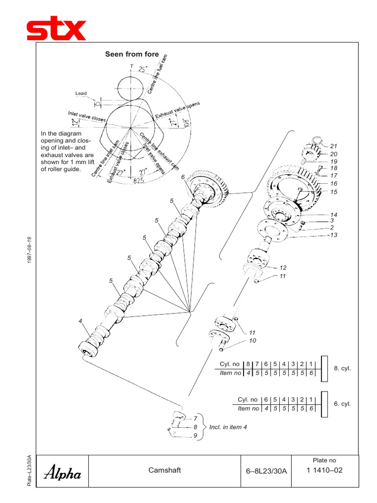 1 1410-02 Camshaft | PDF