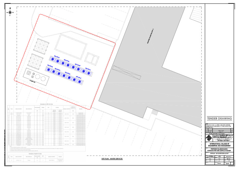 Ac - 05 Site Plan - Air Conditioning Layout 24-08-2022 | PDF