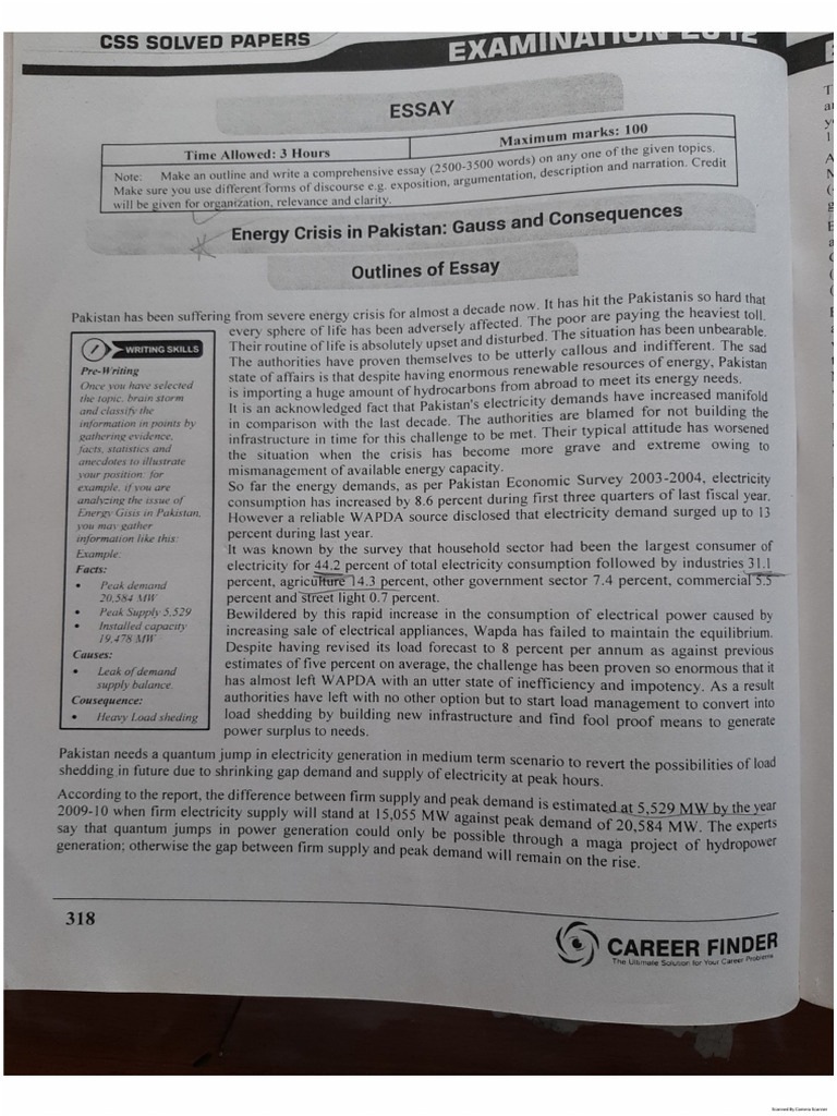 Essay Structure Css | PDF