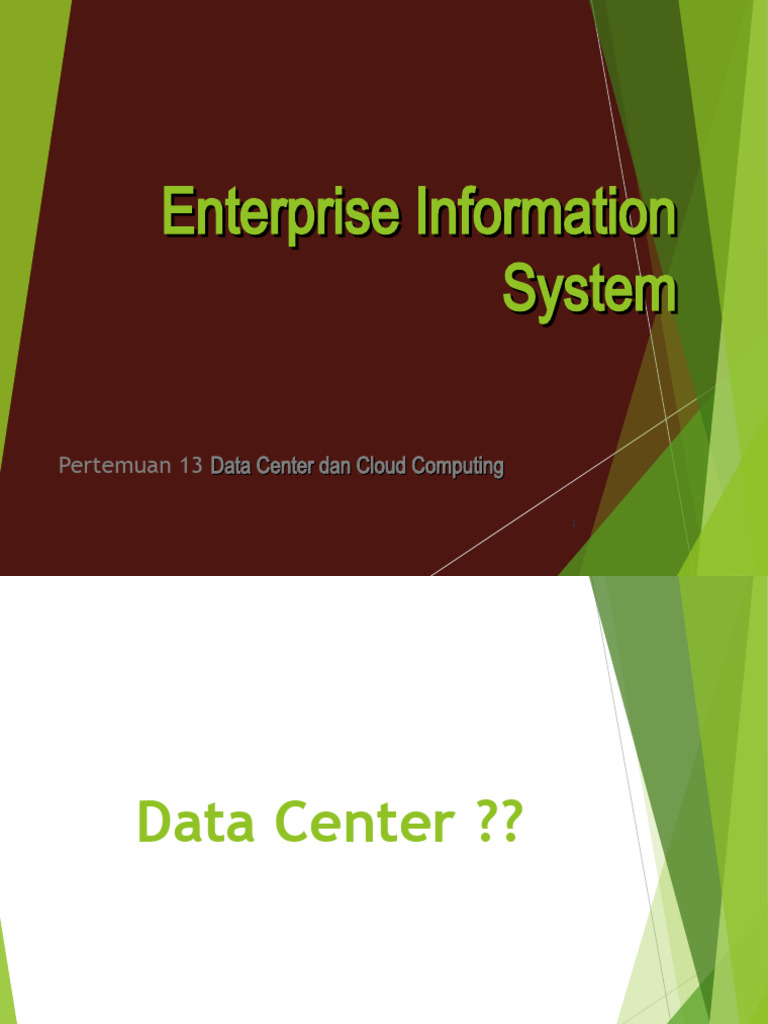 EIS Pert 13 (Data Center) - 2024 | PDF