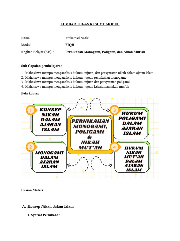 LEMBAR TUGAS RESUME MODUL 9 KB 2 | PDF