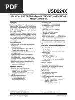 NS1081 USB 3.0 Flash Card Controller | PDF | Usb | Flash Memory