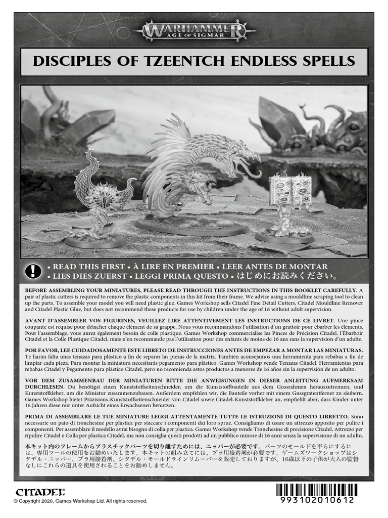 Endless Spells Disciples of Tzeentch | PDF