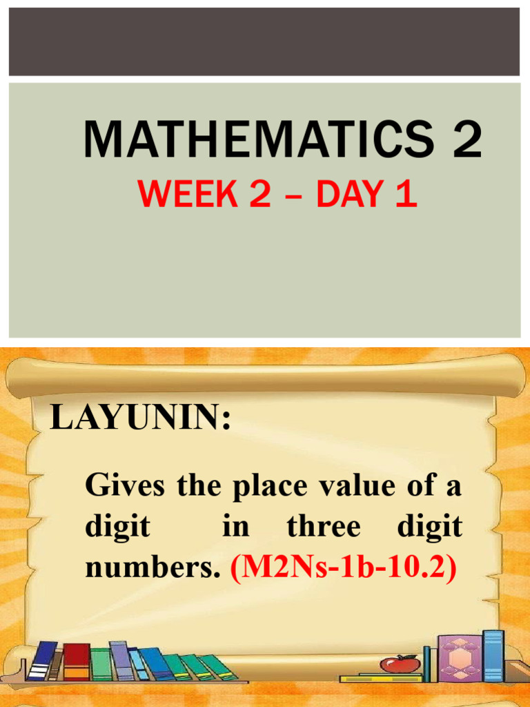 Math q1 w2 MONDAY | PDF