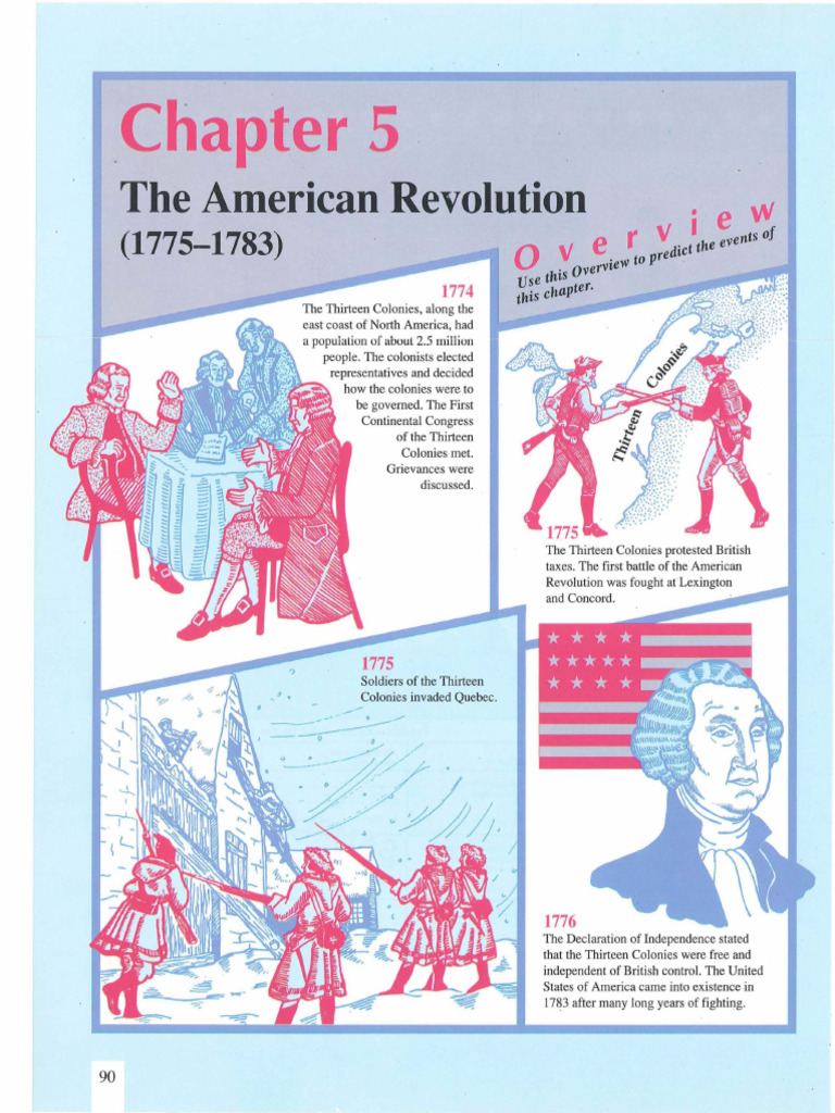 Canada Revisited Chapter 5 the American Revolution | PDF | Thirteen ...