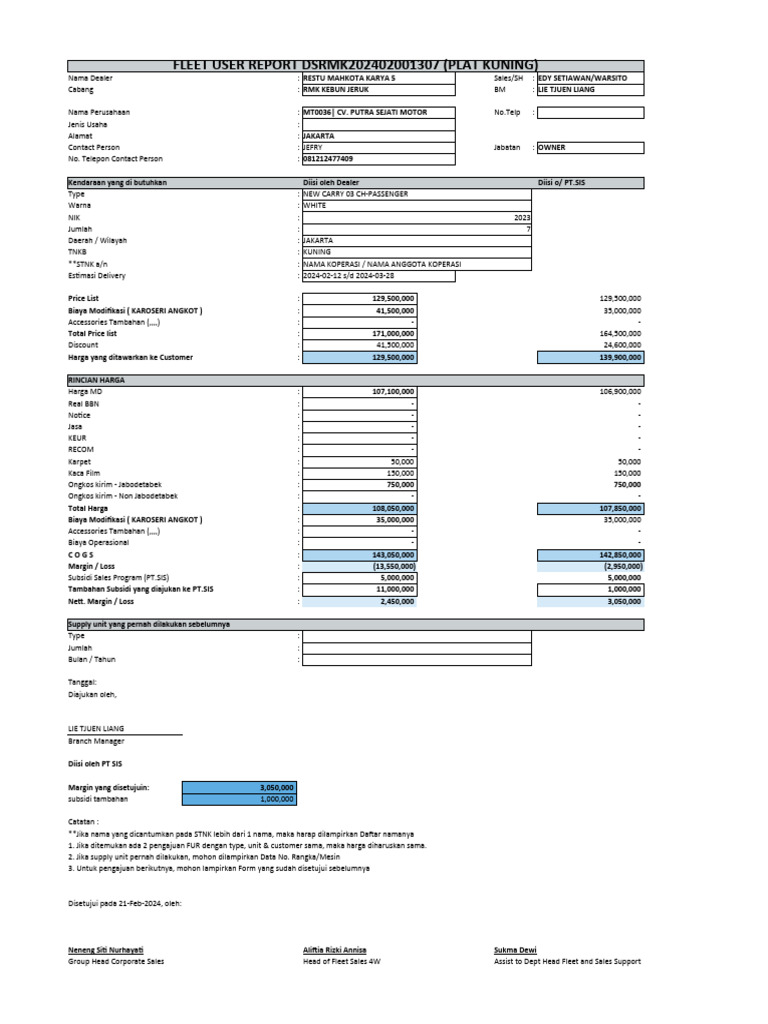 Fleet User Report | PDF