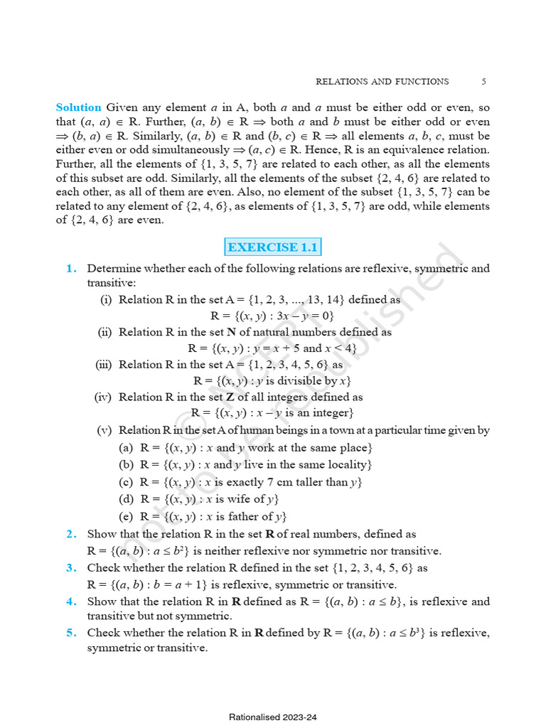 Understanding Relations and Functions | PDF | Mathematical Concepts | Mathematical Logic